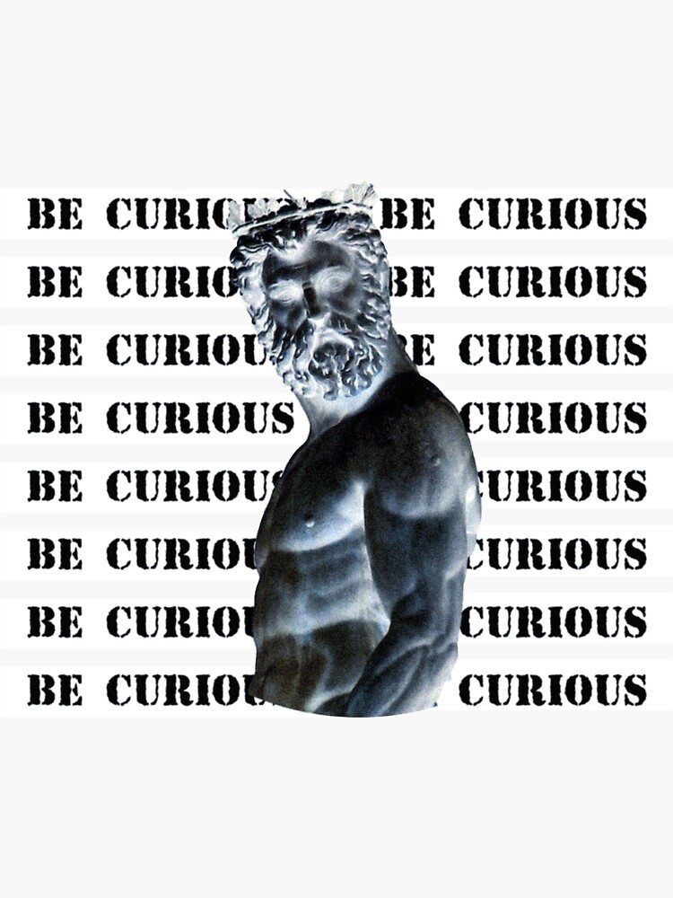 "Be curious : best and unique greek statue in negative color ...