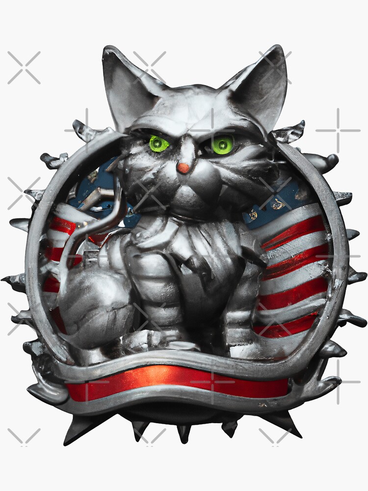 "Angry Kitten Collection" Sticker for Sale by Cord75 | Redbubble