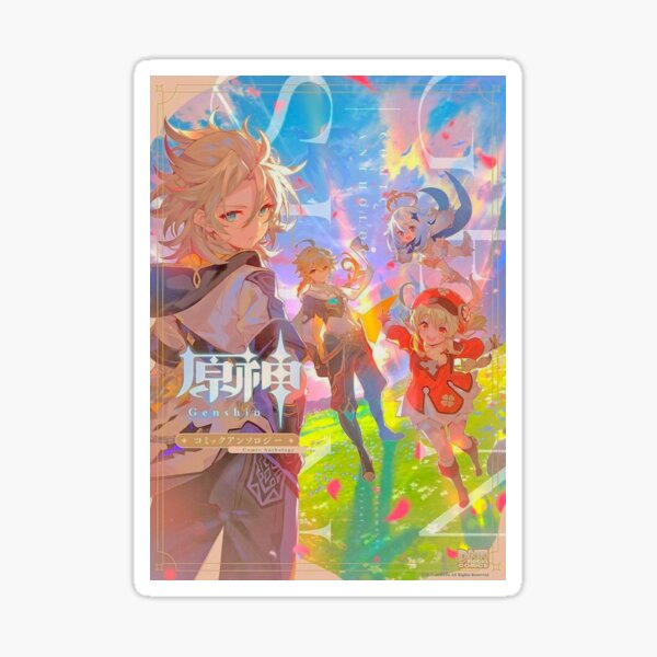 "genshin impact" Sticker for Sale by choochuu | Redbubble