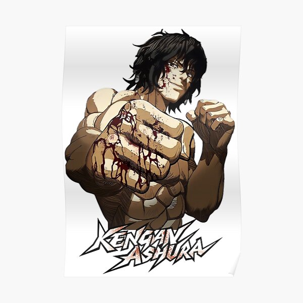 "Tokita Ouma - Kengan Ashura Anime" Poster for Sale by Agougou-Shop ...