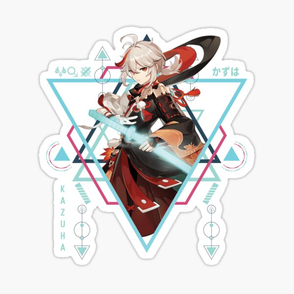 "Kazuha | Genshin Impact" Sticker for Sale by B-love | Redbubble