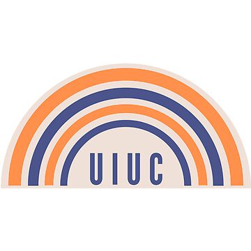 "University of Illinois sticker" Magnet for Sale by Lindsay496 | Redbubble