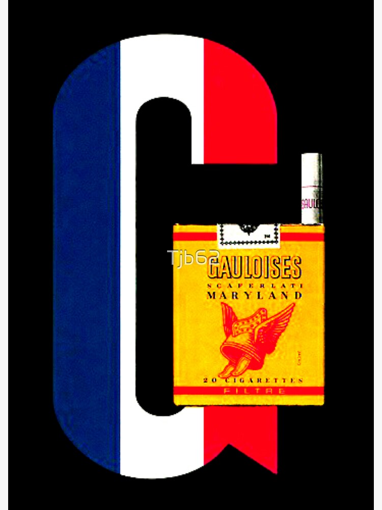 "Gauloises" Sticker for Sale by Tjb62 | Redbubble
