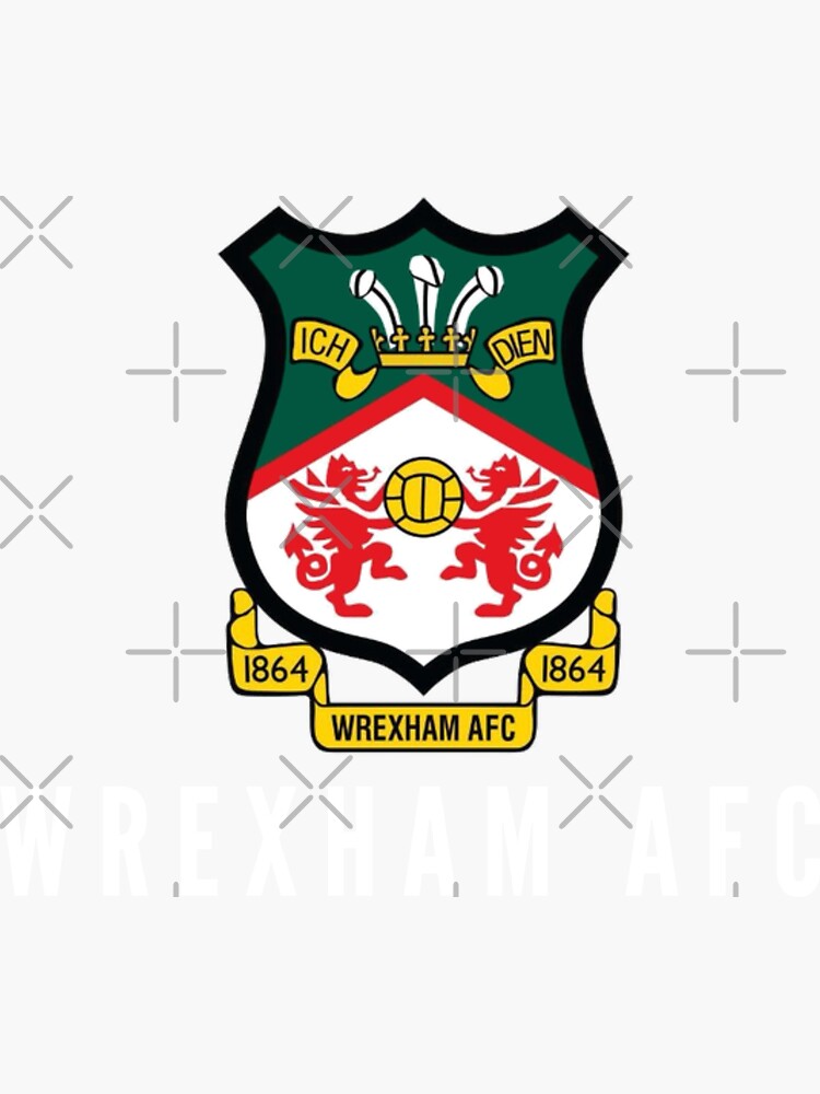 "Wrexham Afc Wrexham Wrexham Association Football Club" Sticker for ...