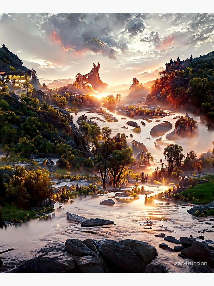 "spirit river" Sticker for Sale by zar4fussion | Redbubble
