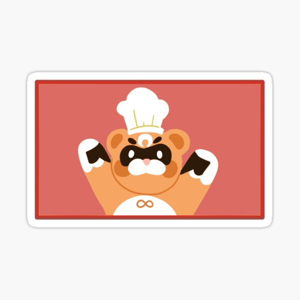 "guoba cook" Sticker for Sale by Chikaari-Silver | Redbubble
