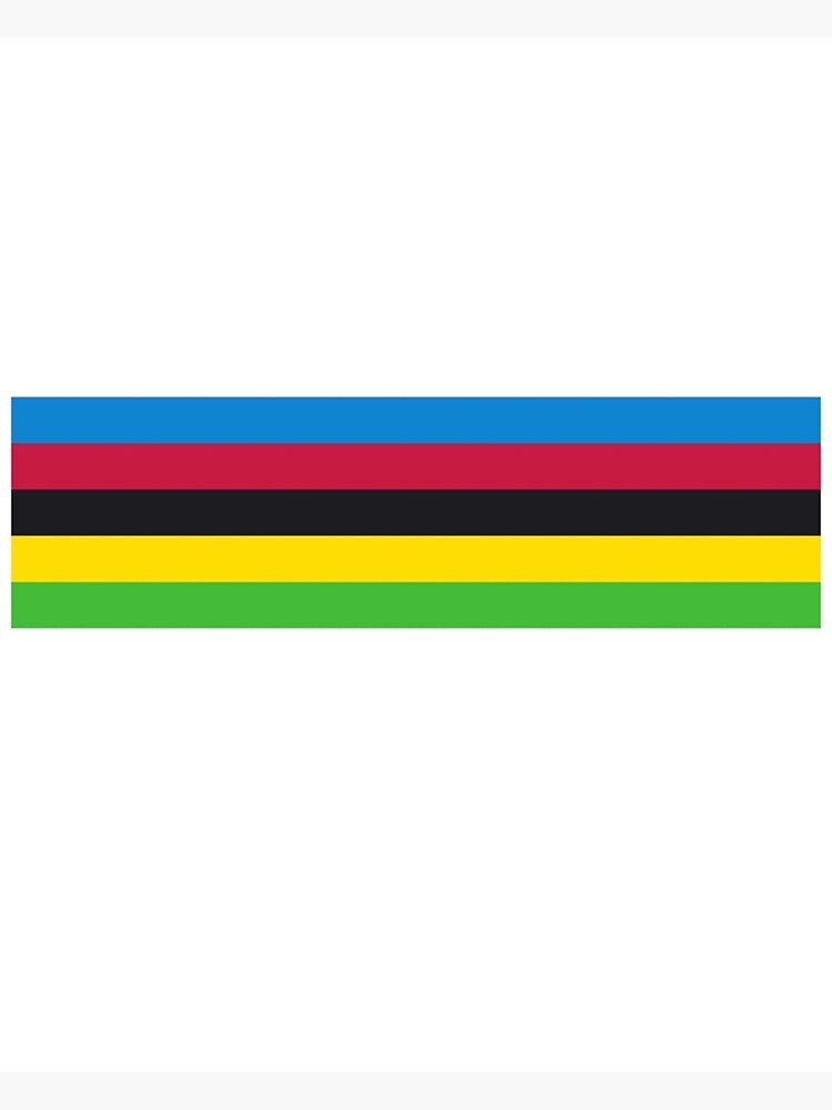 "Uci Cycling World Championship Graphic T-Shirt" Sticker for Sale by ...