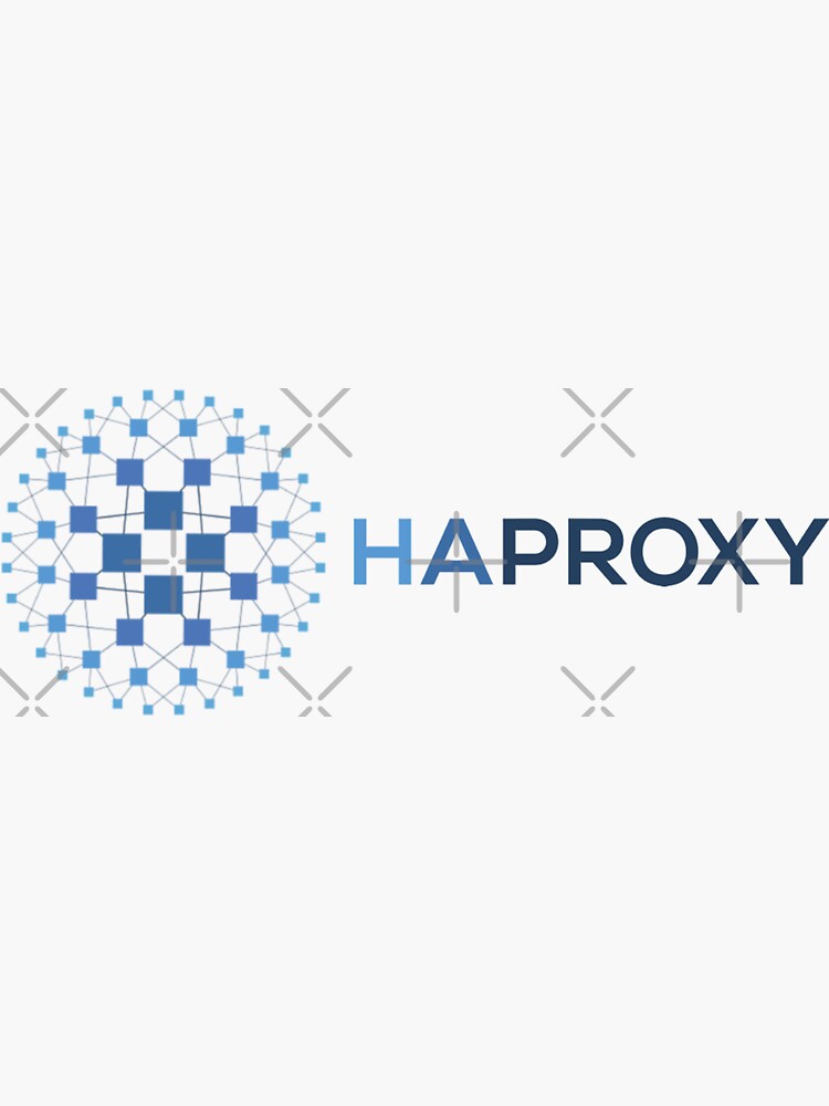 "HAProxy with lateral text | Load Balancer and Reverse Proxy" Sticker ...
