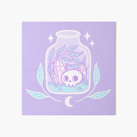 "Pastel Terrarium | Nikury" Art Board Print by nikury | Redbubble