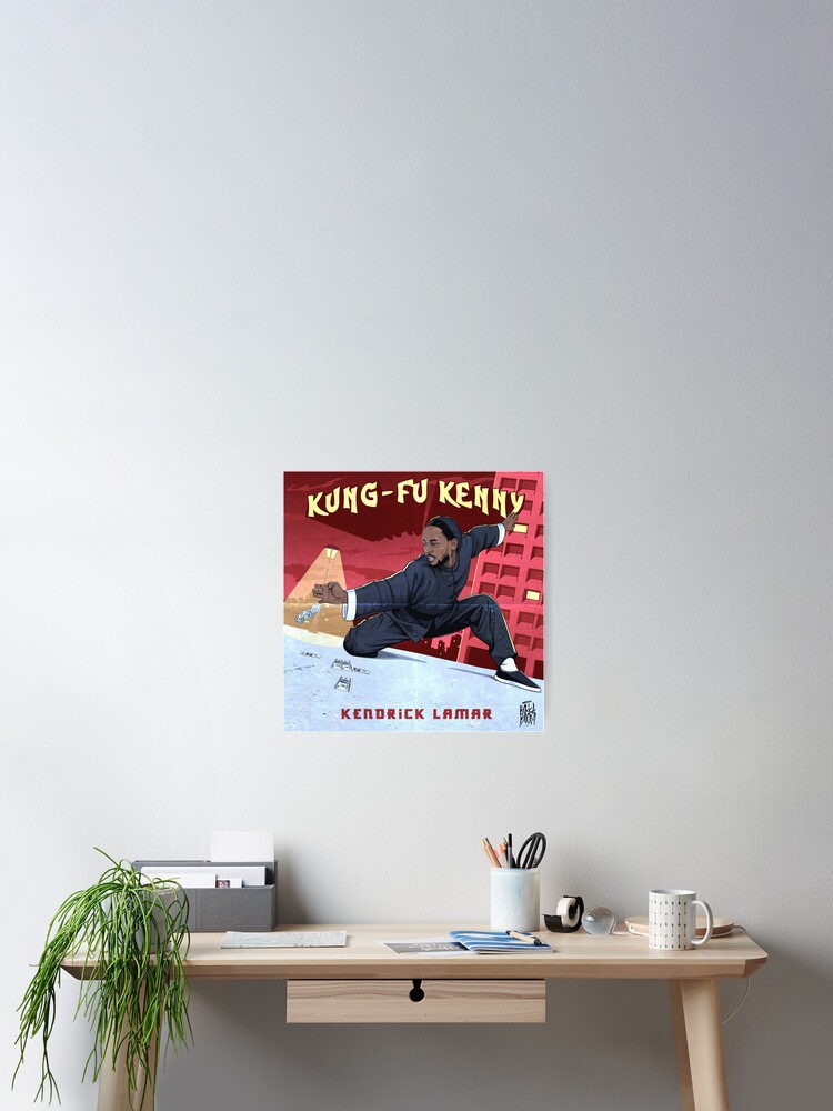"Kung Fu Kenny" Poster for Sale by BOKKABOOM | Redbubble