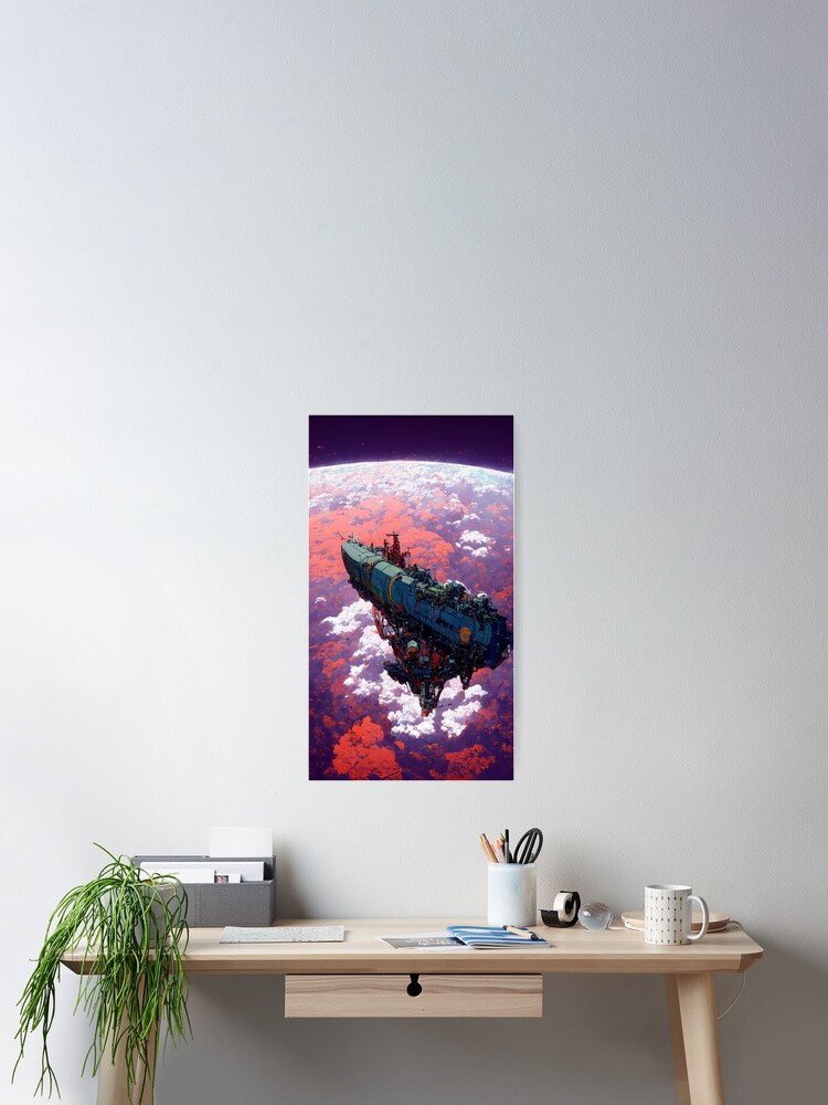 "Homeworld Kalan Raider Mothership" Poster for Sale by devath | Redbubble