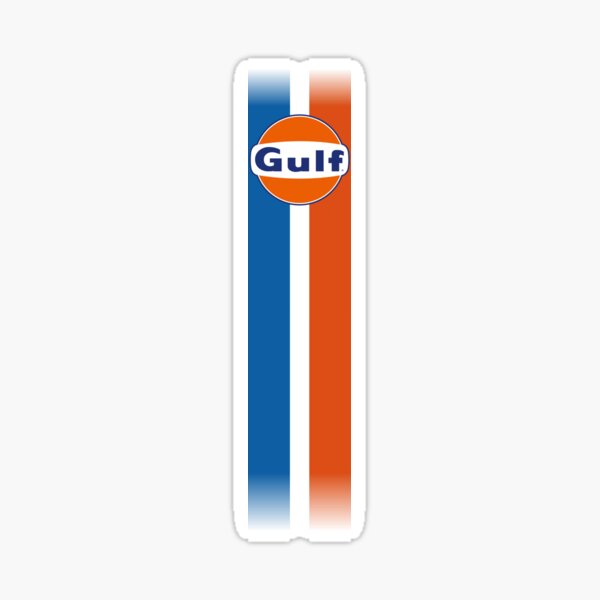 Gulf Racing Stickers | Redbubble