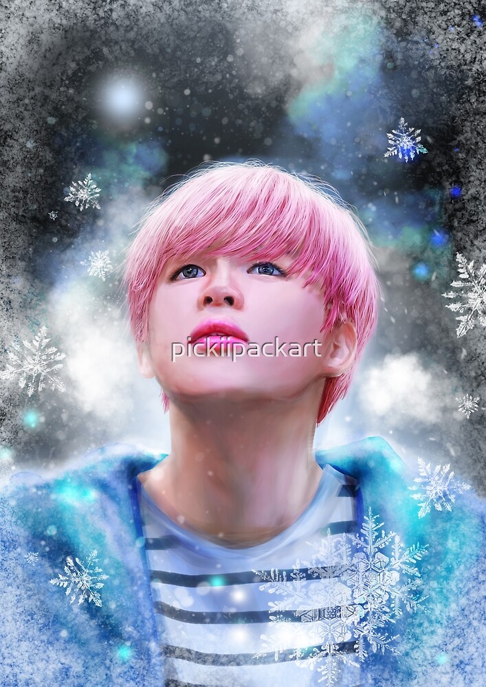 "Snow Series - Jimin" by pickiipackart | Redbubble