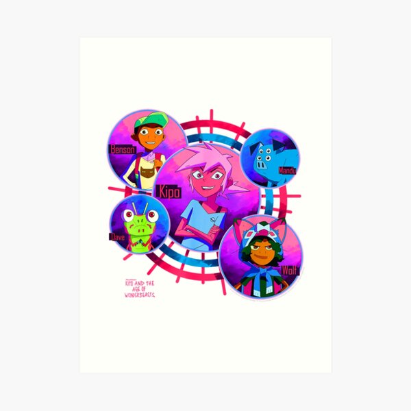 "Wolf, Benson, Kipo, Dave, Benson - Kipo And The Age Of Wonderbeasts ...