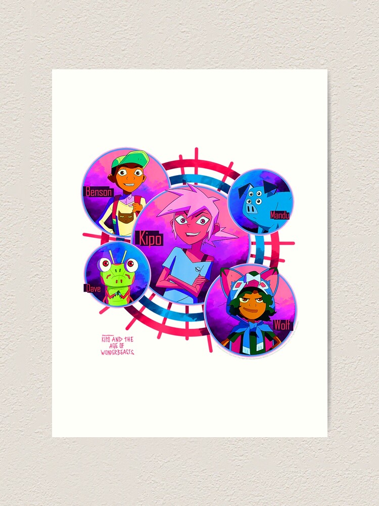 "Wolf, Benson, Kipo, Dave, Benson - Kipo And The Age Of Wonderbeasts ...