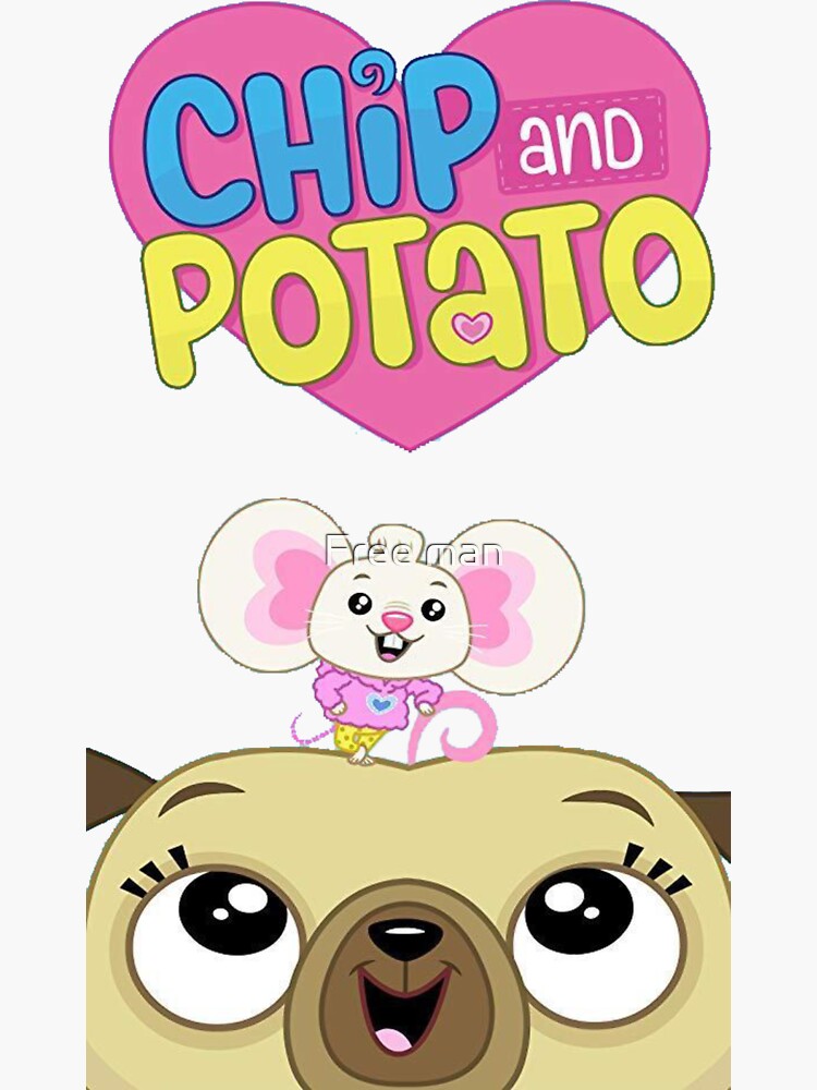 "Chip And Potato" Sticker for Sale by Freeman2022 | Redbubble