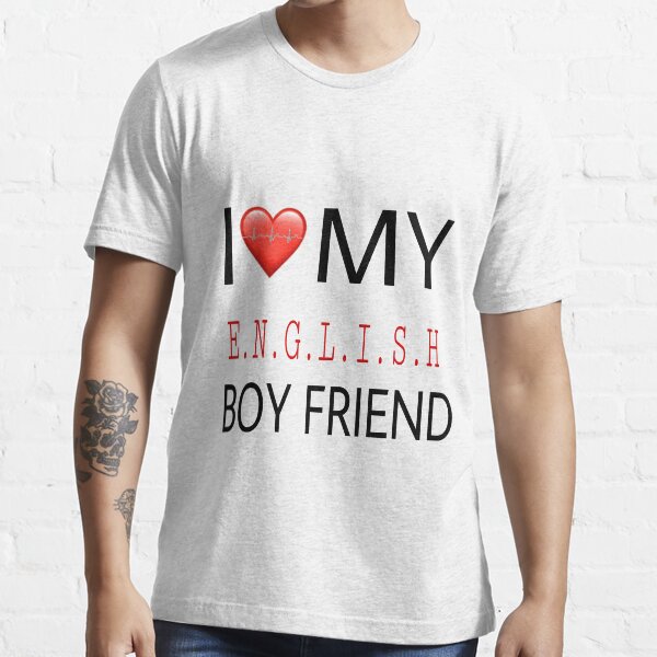 "English bf t-shirt essential" T-shirt for Sale by victoriadessin ...