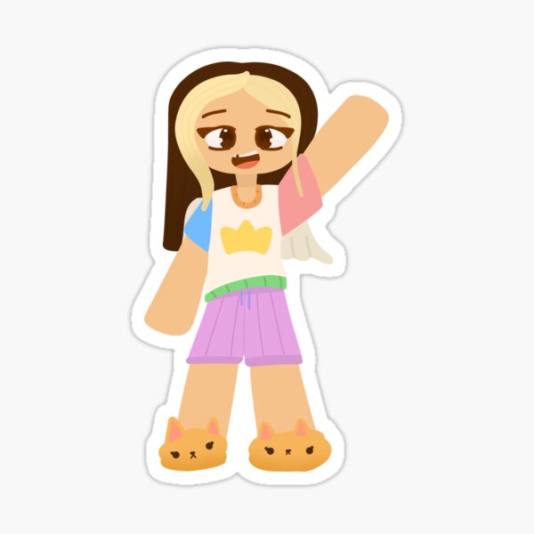 "Royal Pj Set | Daisy Sticker :D" Sticker for Sale by BubblePopPeachy ...