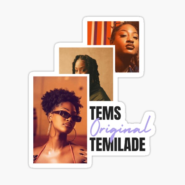 "TEMS Original Temilade" Sticker for Sale by JessicaReho007 | Redbubble