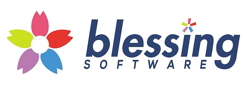 "Saekano Blessing Software Box Logo - White" by syahmonogatari | Redbubble