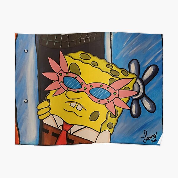 "spongebob swap" Poster for Sale by ljworkart | Redbubble