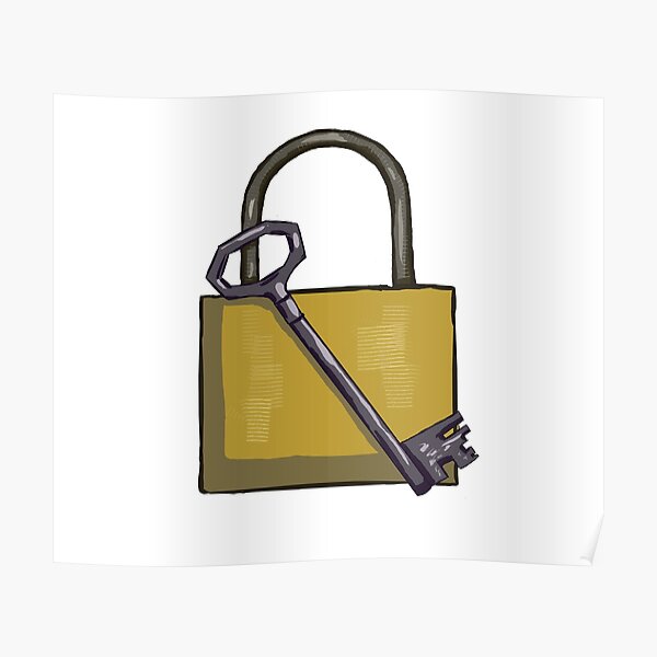 Lock And Key Posters | Redbubble