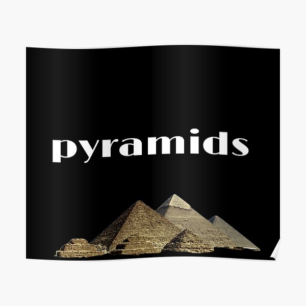 " Ancient Egyptian pyramids of giza" Poster for Sale by Firstpharm ...
