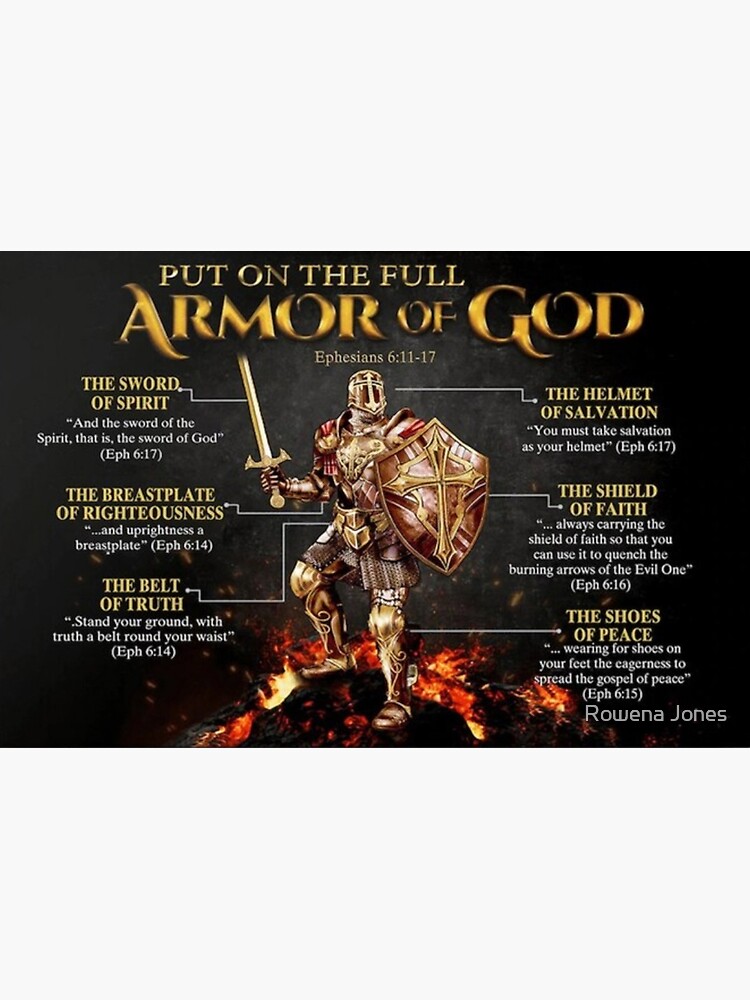 "Armor of God" Poster for Sale by Rowena Jones | Redbubble
