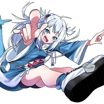 "Gawr Gura | Hololive English HoloEN Holomyth | Vtuber Virtual Youtuber | Cool Thighs Legs Shark ...