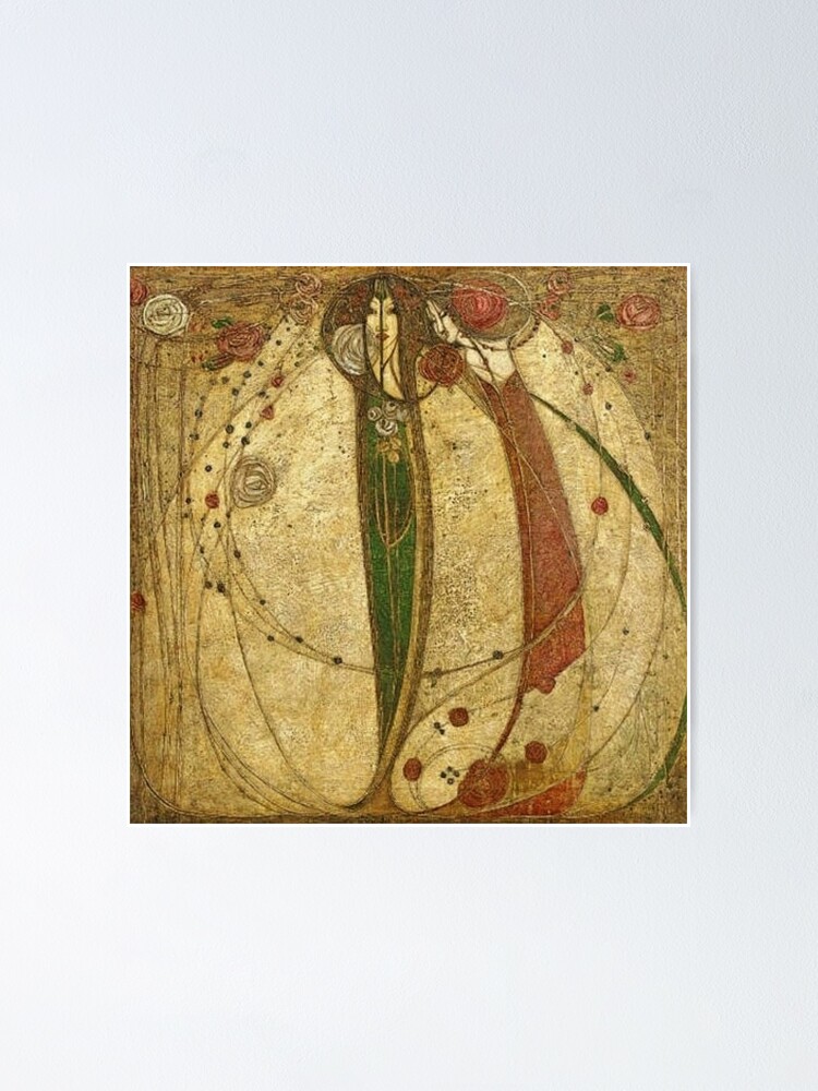 "Charles Rennie Mackintosh,The White Rose and the Red Rose , Margaret ...