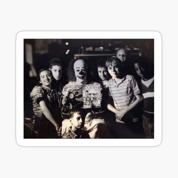 "IT 1990 sticker" Sticker for Sale by illusbykiyah | Redbubble