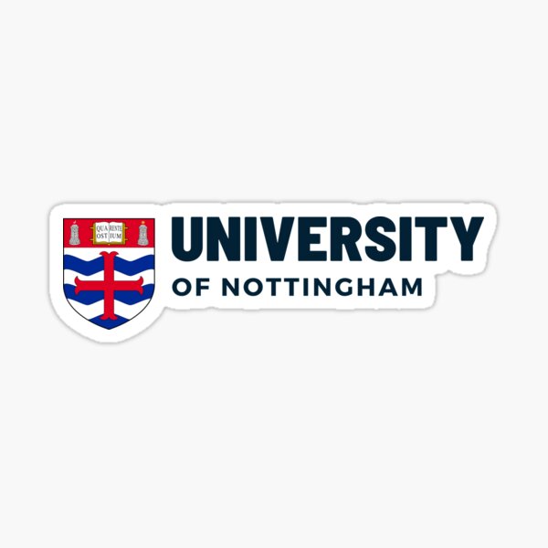 "University of Nottingham - University" Sticker for Sale by Darazshop ...