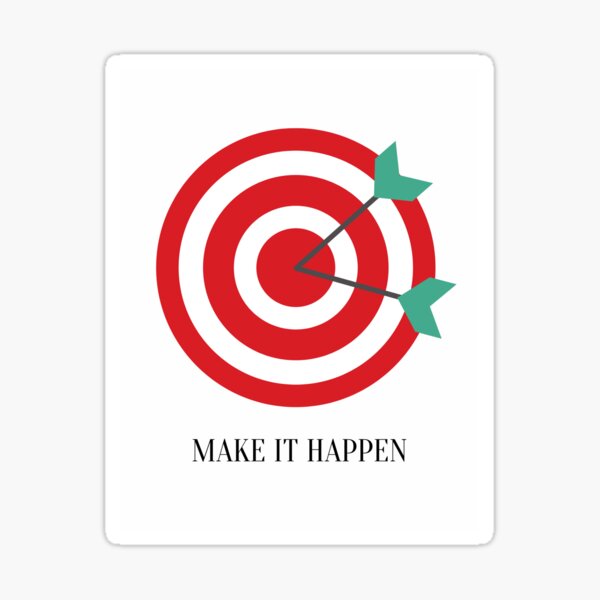 "Design 12 your target" Sticker for Sale by Mushroom-Tea | Redbubble