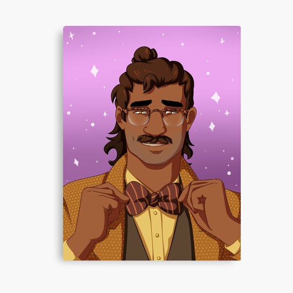 "Dream Daddy: Hugo Portrait" Canvas Print for Sale by escaramari ...