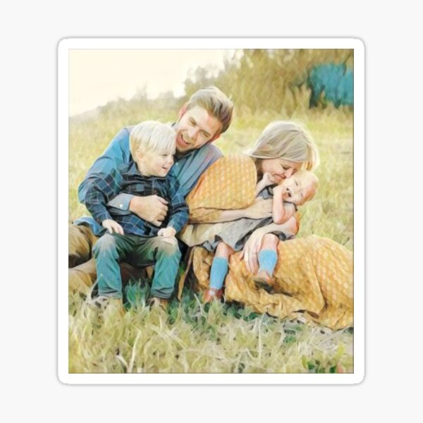 "Family" Sticker for Sale by AlfredBilling | Redbubble