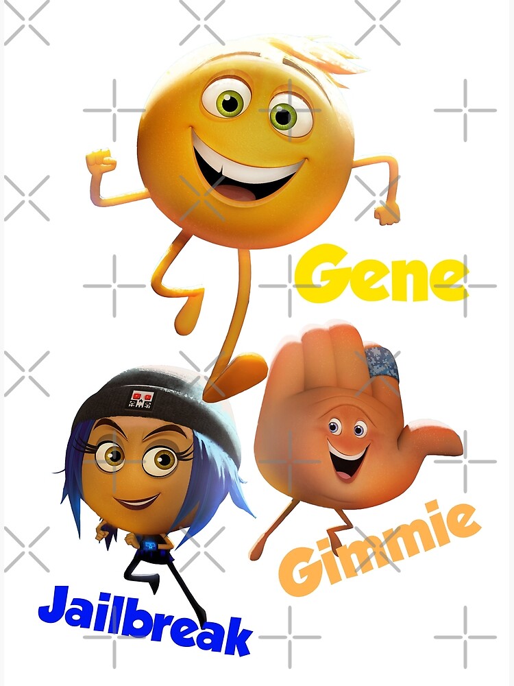 "Emoji Team gene gimmie jailbreak rush" Poster for Sale by Tagliobros ...