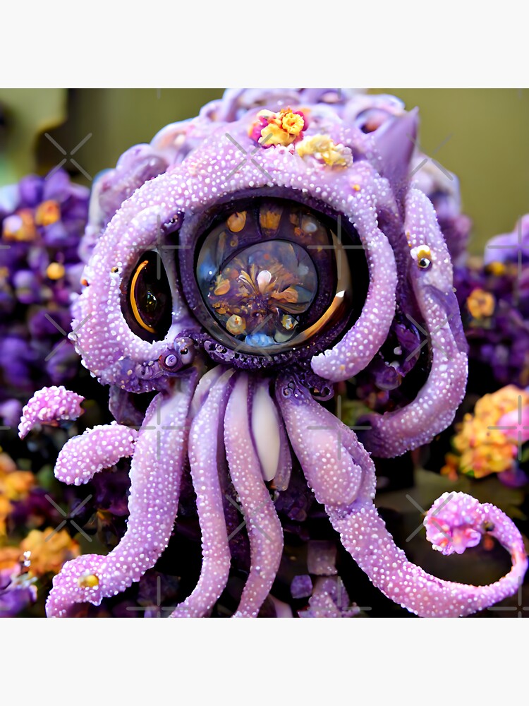 "Octopus Machinery -Ultra realistic design" Sticker for Sale by ...