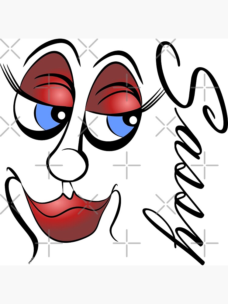 Cartoon Eyes Sassy 2 Poster For Sale By Montanajack Redbubble