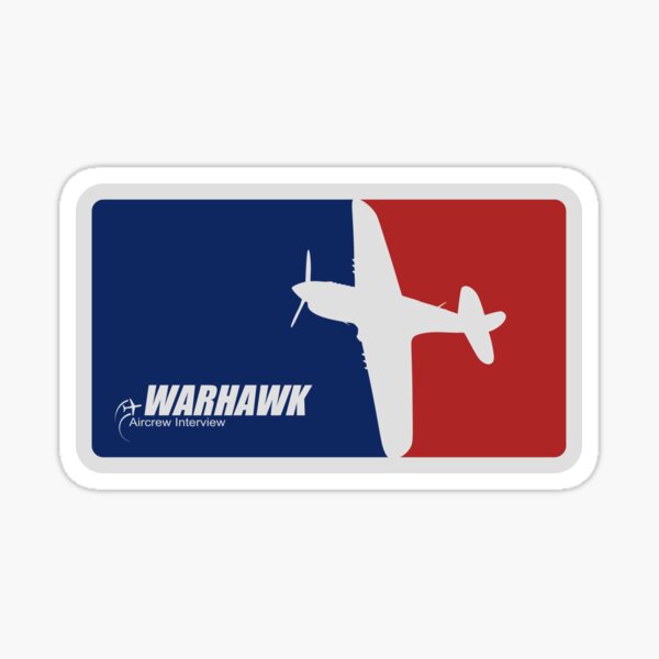 "Curtiss P-40 Warhawk" Sticker for Sale by ACInterview | Redbubble