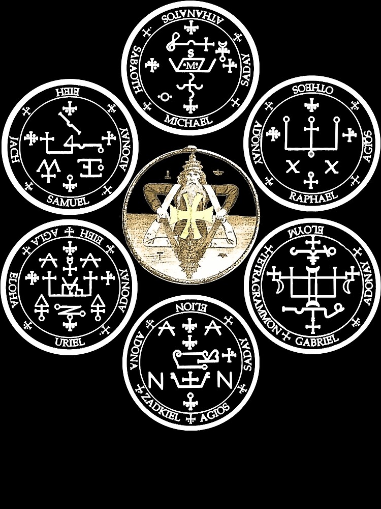 "The Seven Archangel Sigils - Solomon's Seals Archangel Seals Sigils ...