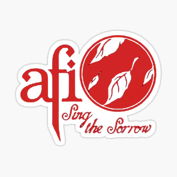 "the sing the sorrow bodies of AFi band summer show" Sticker for Sale ...