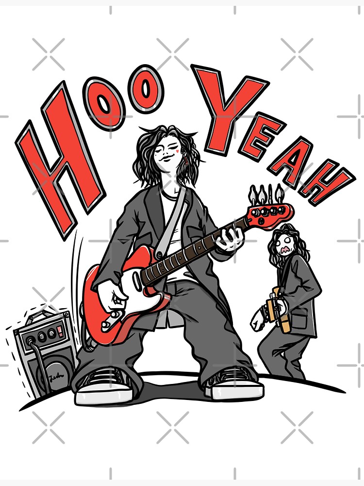 "Hoo yeah x Rock x bassist x band x concert" Sticker for Sale by ...
