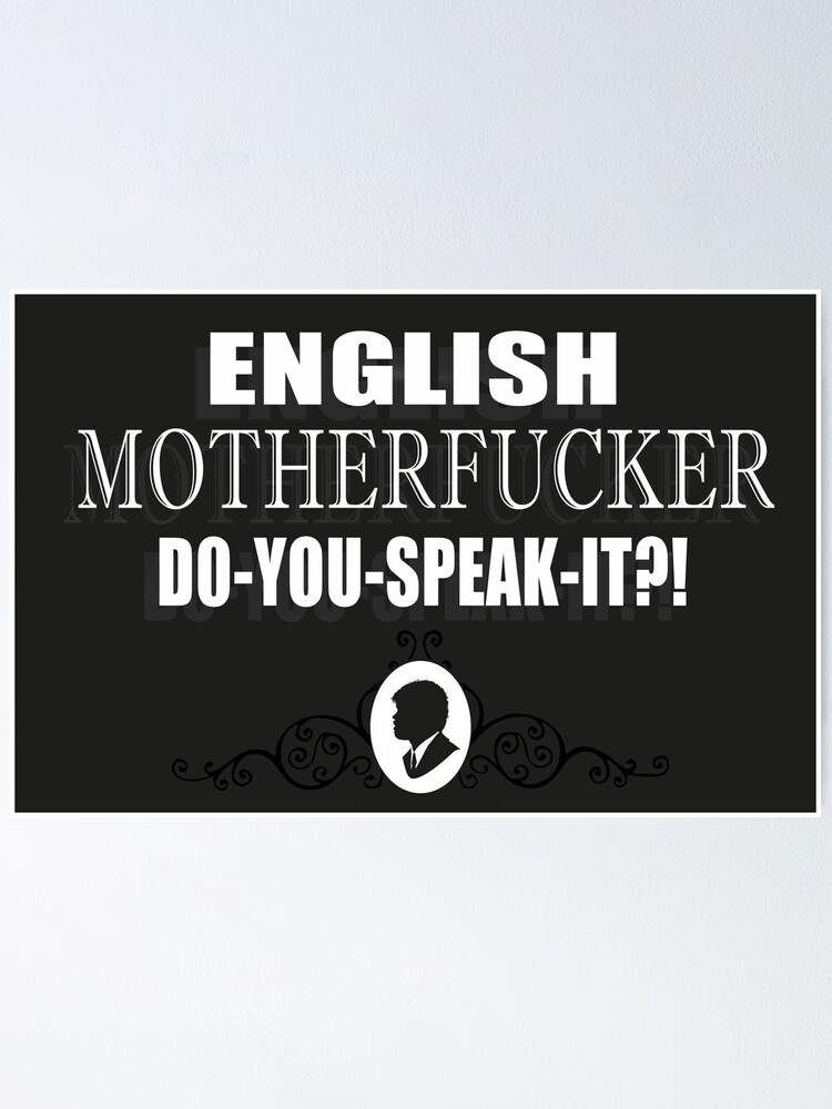 "Pulp Fiction quote 3" Poster by BigAart | Redbubble