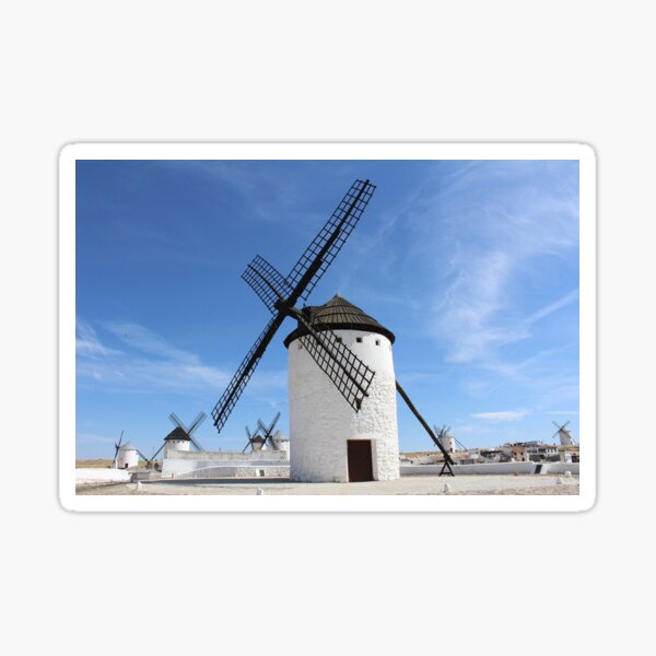 "WINDMILL" Sticker for Sale by BE-FOCUS | Redbubble