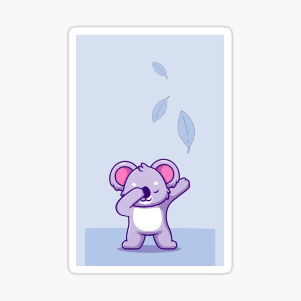 "Dap koala - stickers, greeting card, art board and phone cases ...