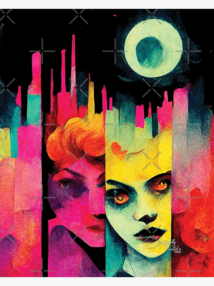 "Retro Zombie by ARTificially Twisted" Poster for Sale by ...