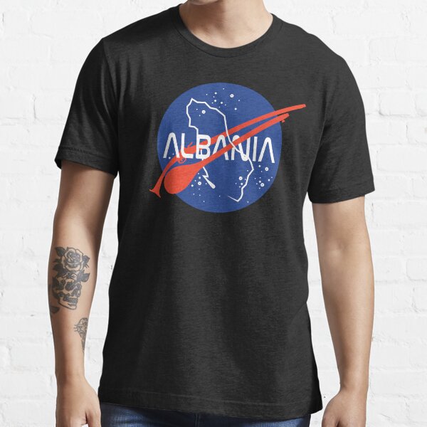 "Albanian Albania Albanians Shqipëri Shqipëria Galaxy Logo" T-shirt for ...
