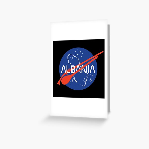 "Albanian Albania Albanians Shqipëri Shqipëria Galaxy Logo" Greeting ...