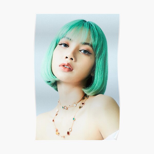 "BP - 'The Album -JP- Ver.' LISA" Poster for Sale by catoro | Redbubble