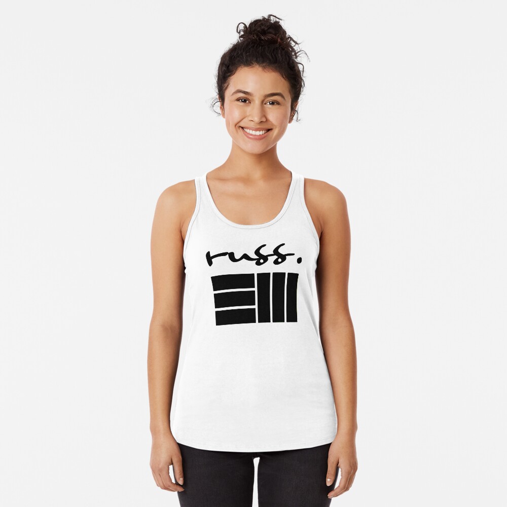 "russ logo" Sticker for Sale by werkudorok | Redbubble